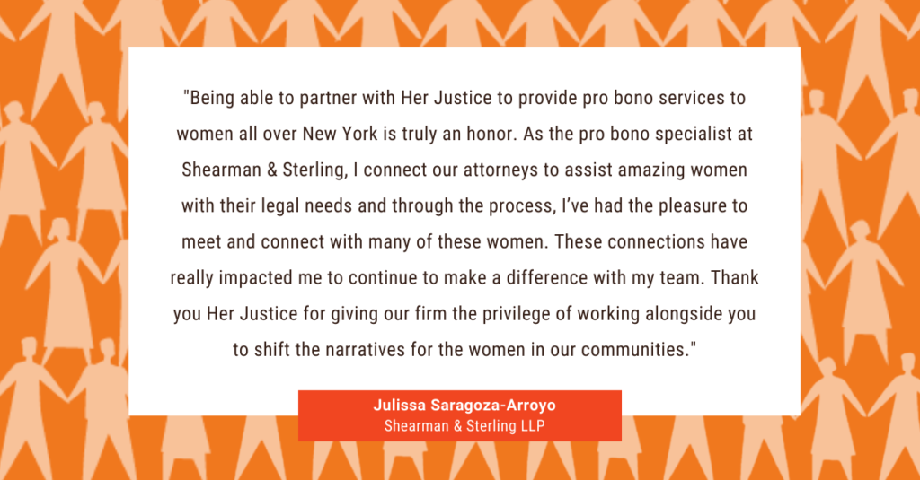 2021 Commitment to Justice Awards - Her Justice