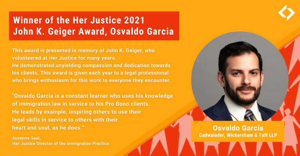 2021 Commitment to Justice Awards - Her Justice