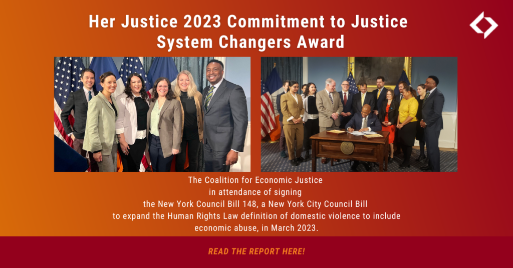 2023 Commitment to Justice Awards - Her Justice